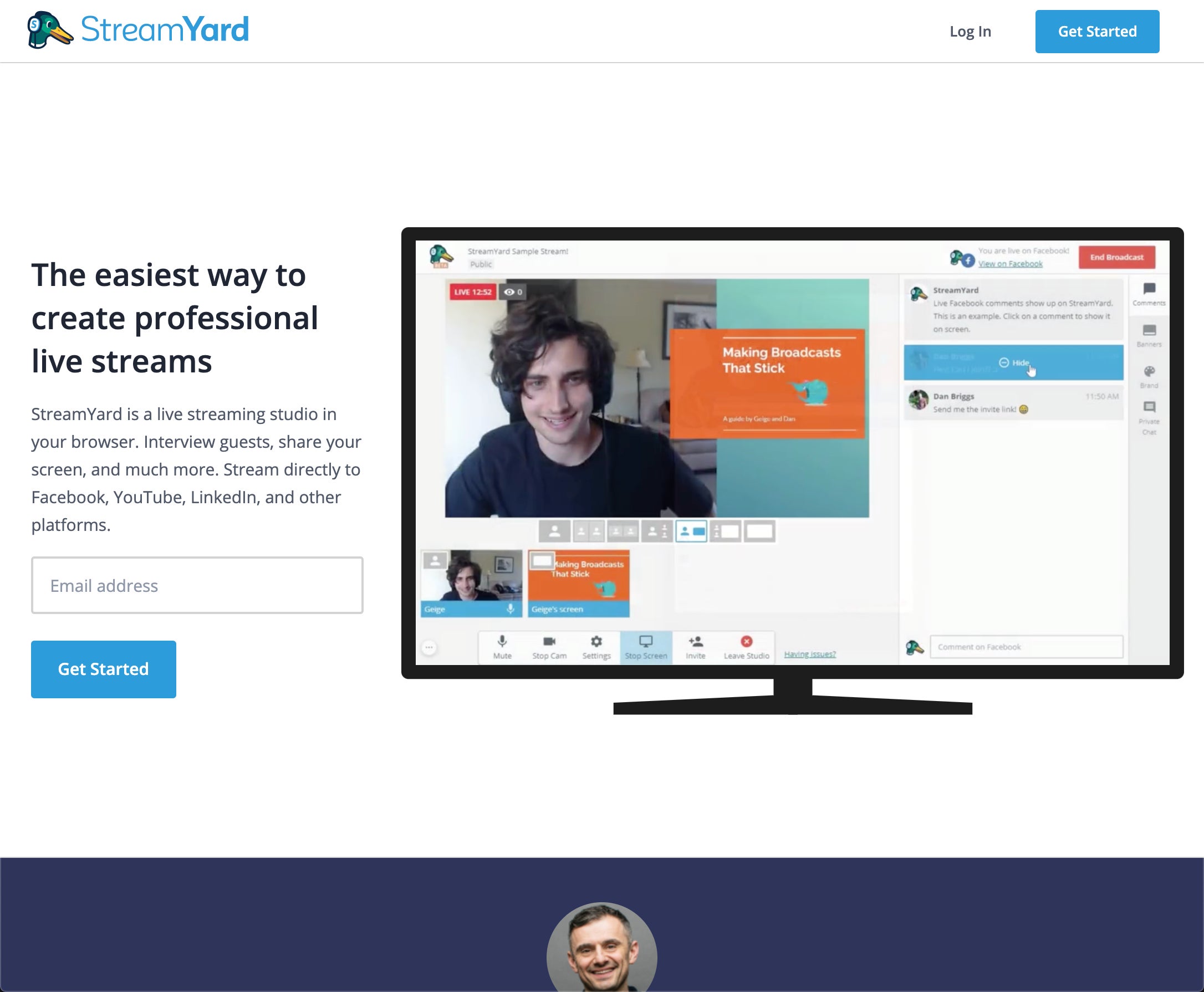 StreamYard | CollectWP
