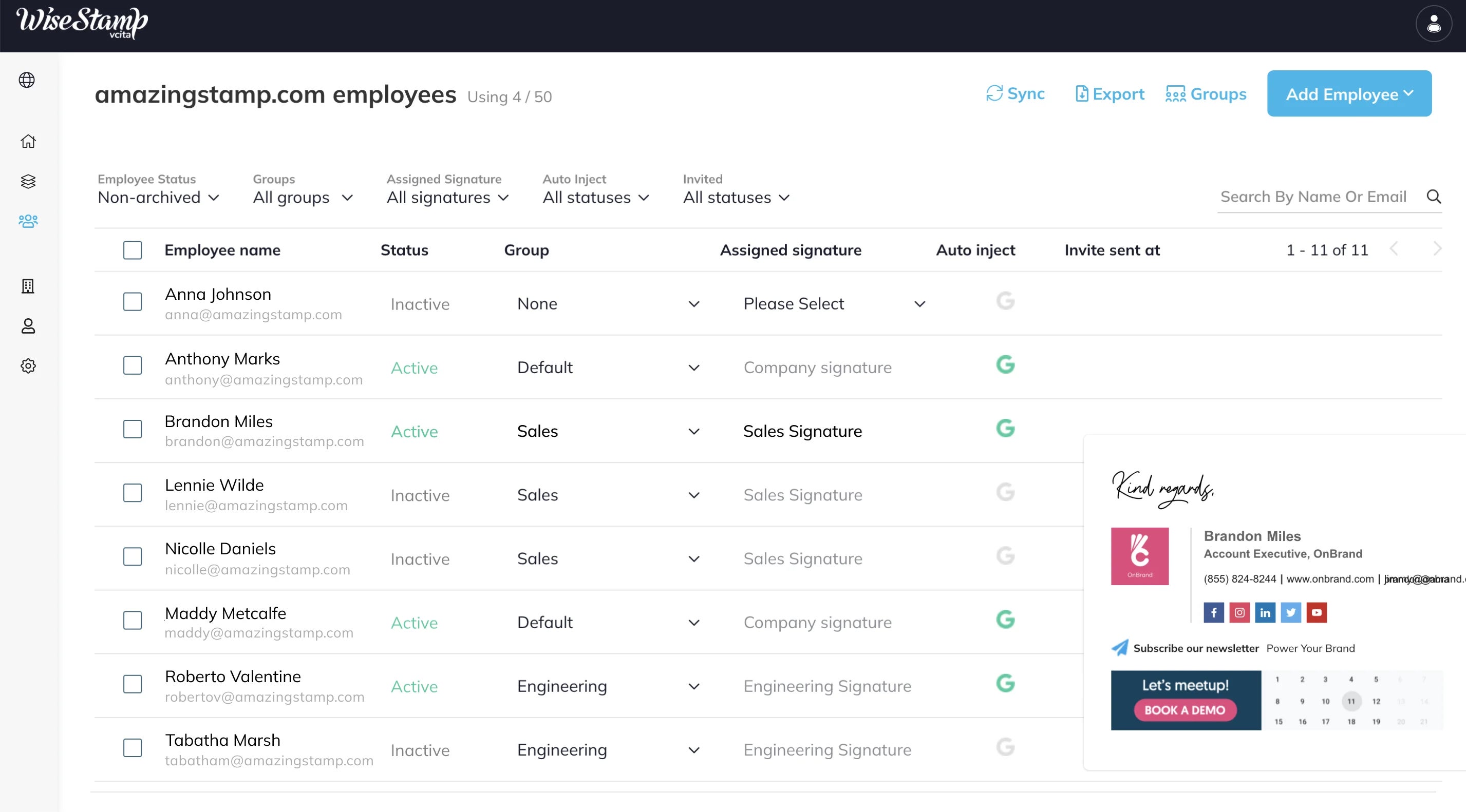 WiseStamp | CollectWP