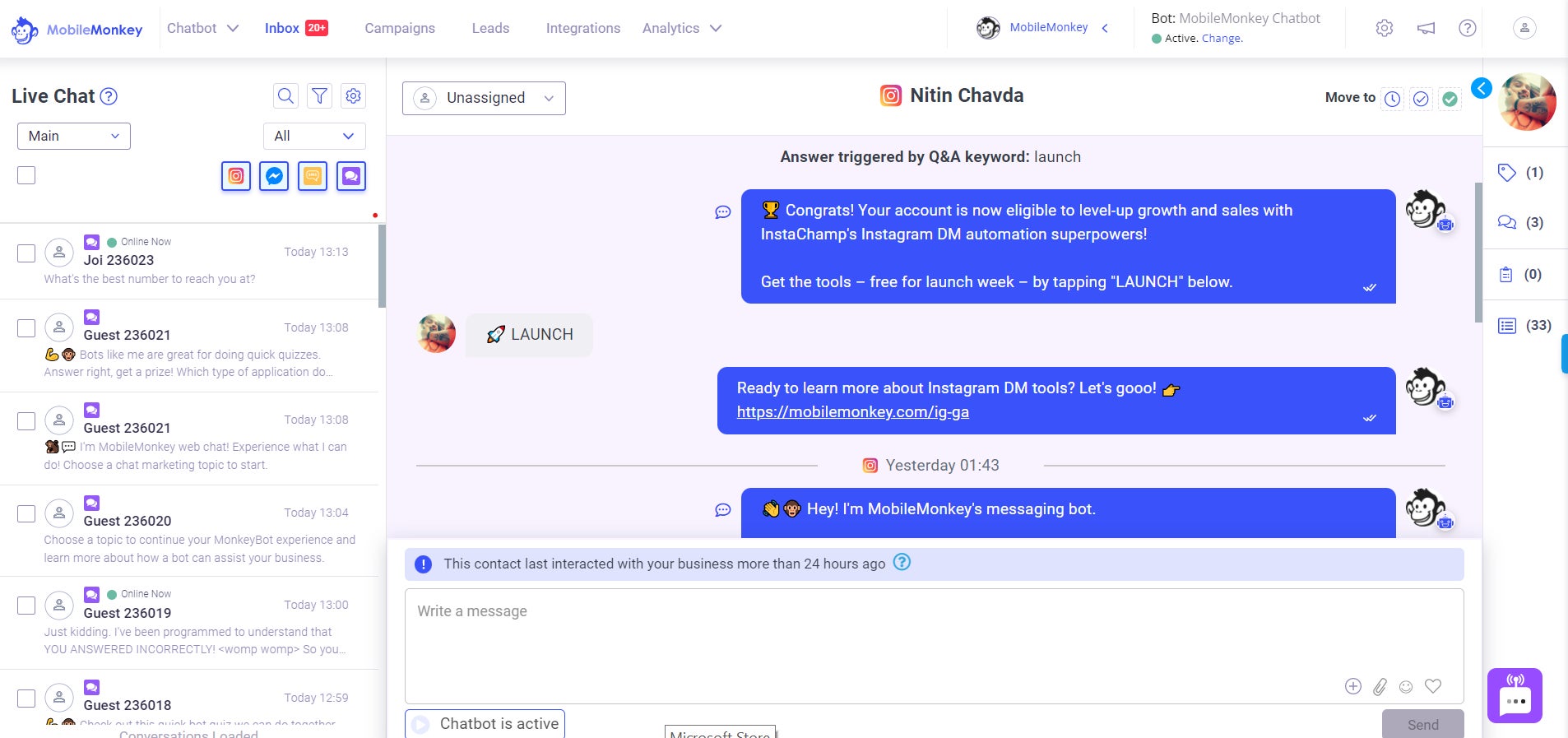 MobileMonkey | CollectWP